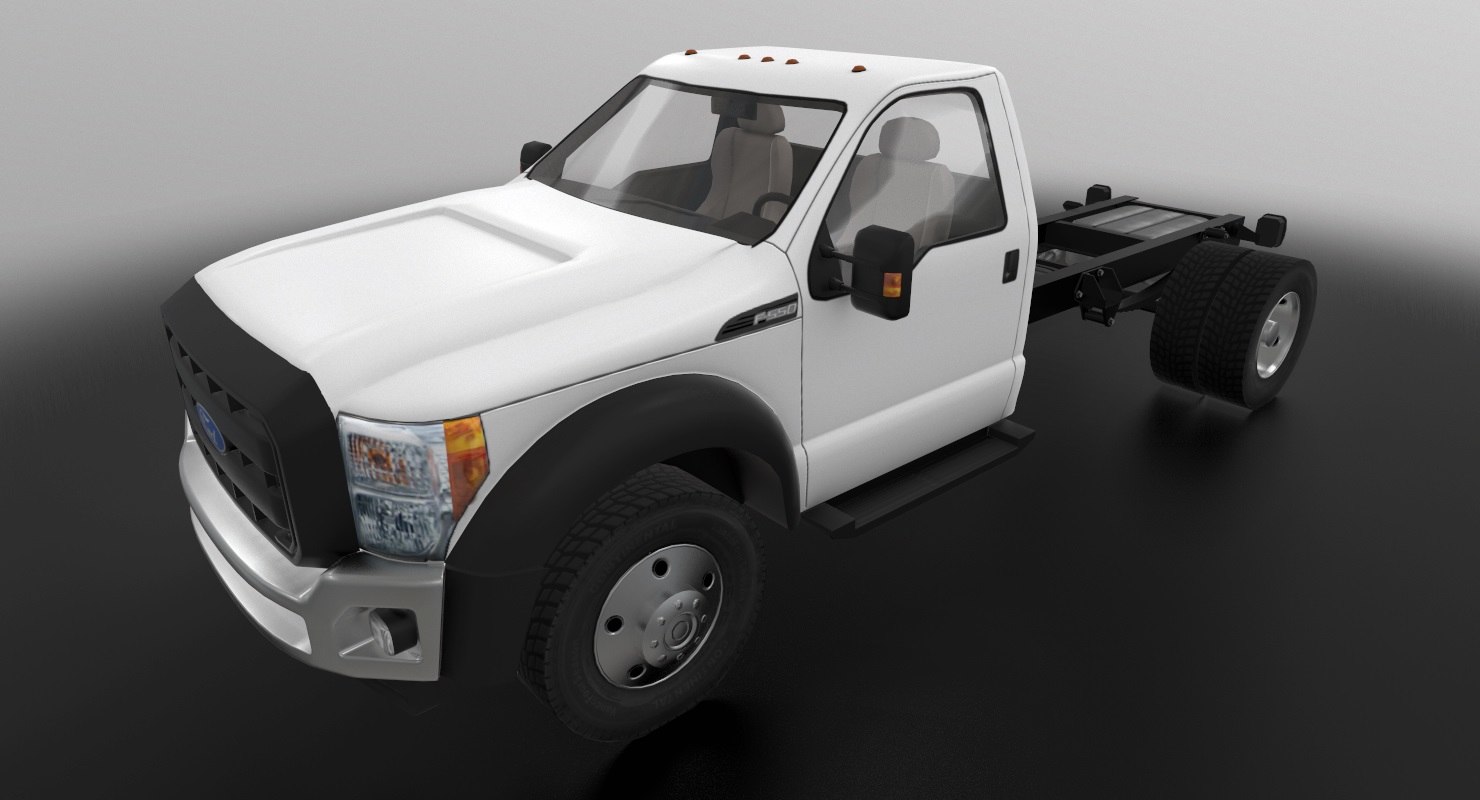 3D realistic f-550 chassis - TurboSquid 1286868