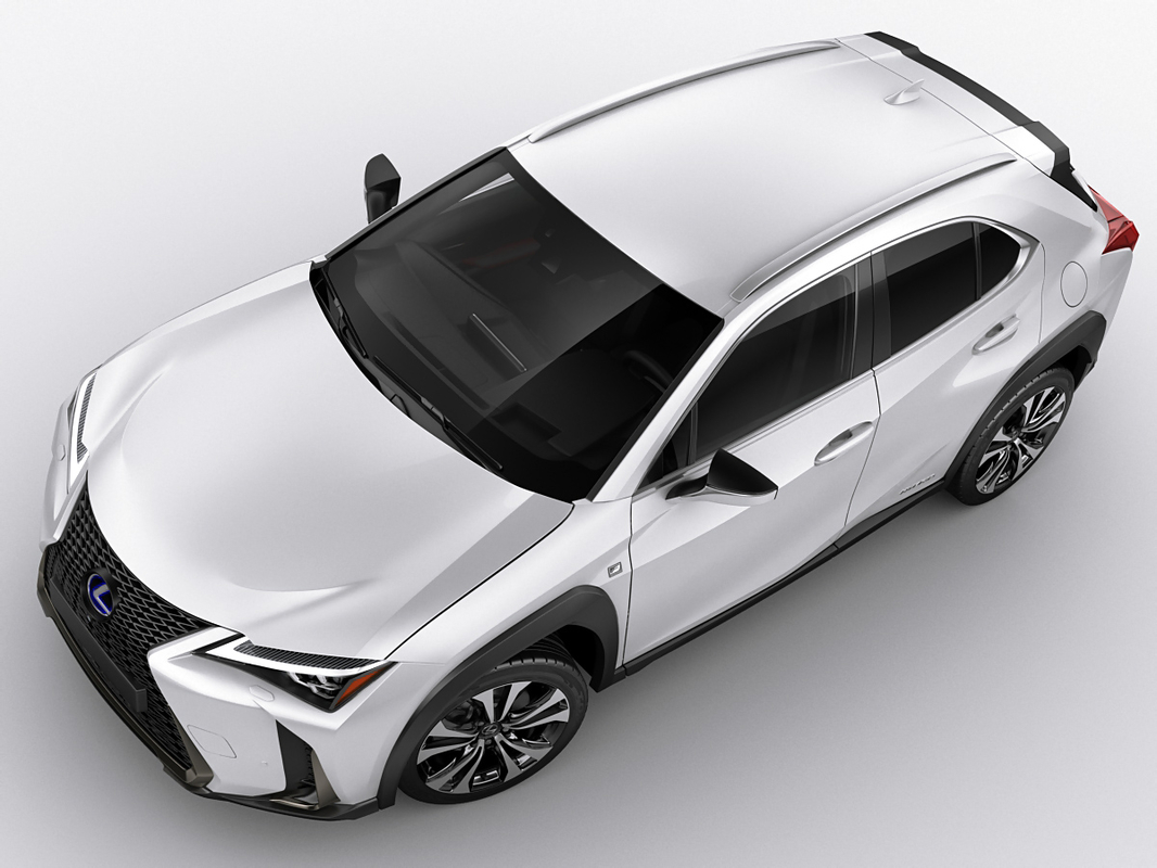 Lexus ux f-sport 3D - TurboSquid 1286908