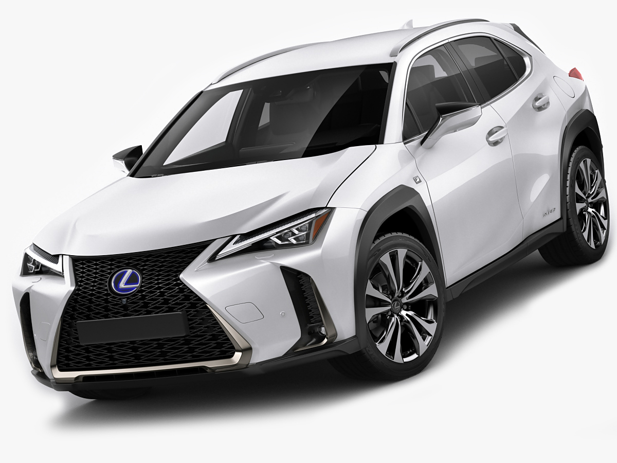 Lexus ux f-sport 3D - TurboSquid 1286908