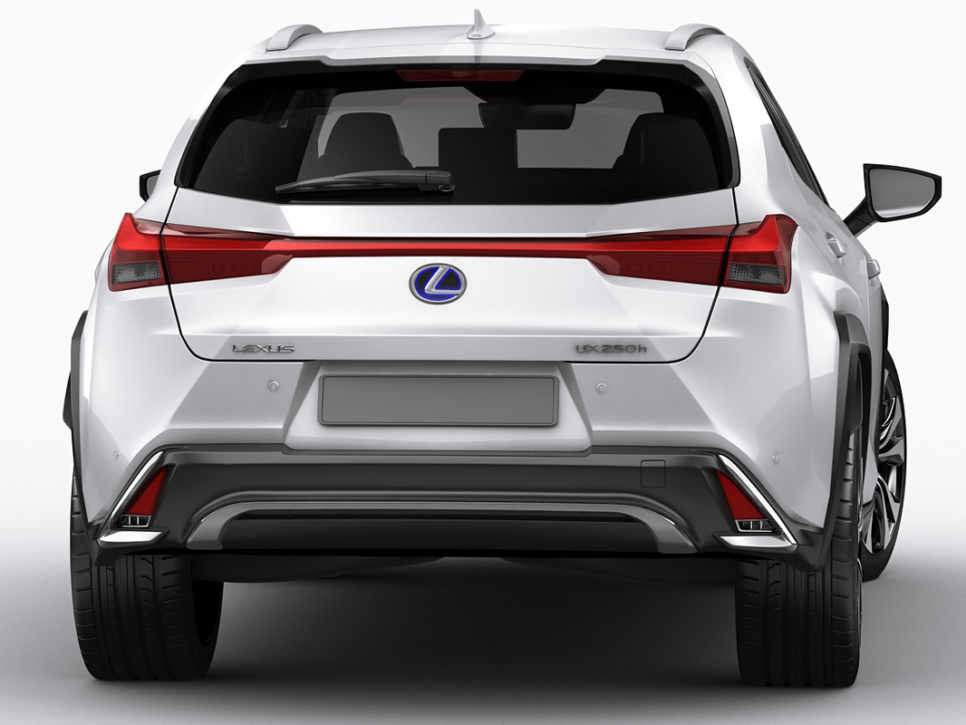 Lexus ux f-sport 3D - TurboSquid 1286908