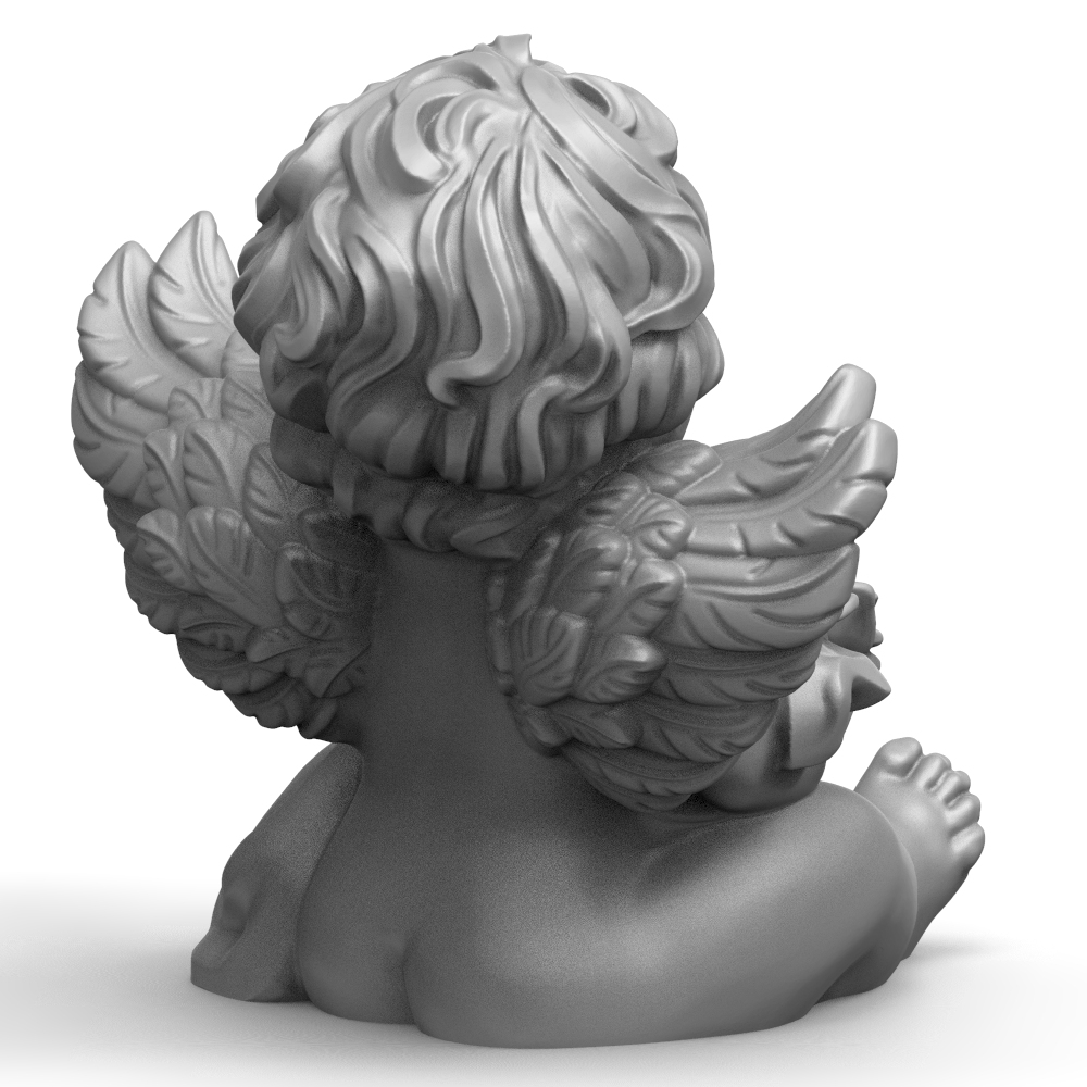 Engel mit Rosen 3D-Modell - TurboSquid 1286924