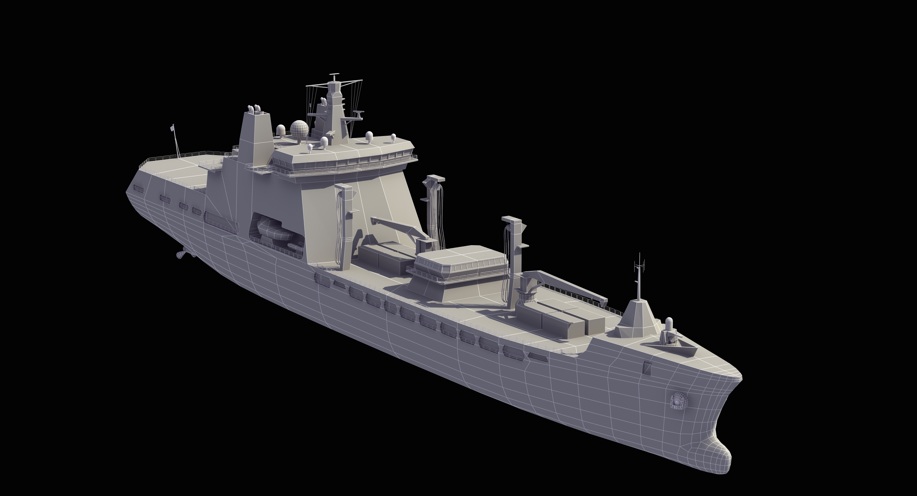 Tide class model - TurboSquid 1287607