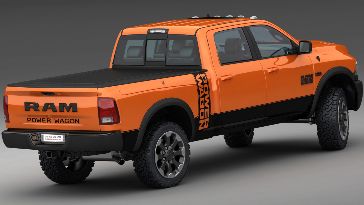 Dodge ram 2500 power 3D model - TurboSquid 1288116