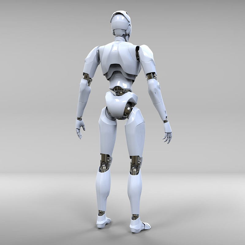 3D model cyborg robot - TurboSquid 1288257