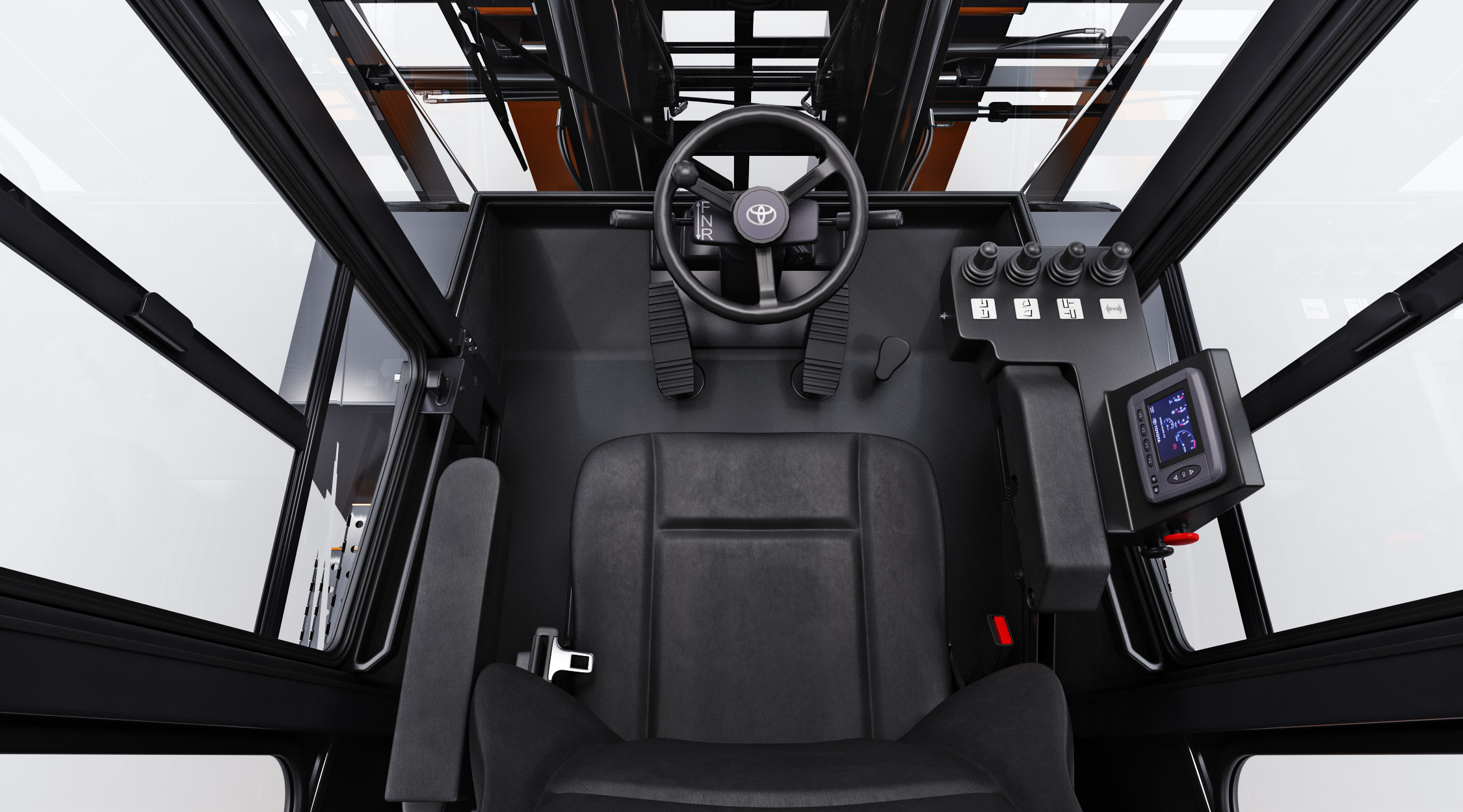 Forklift toyota capacity ic 3D model - TurboSquid 1288262