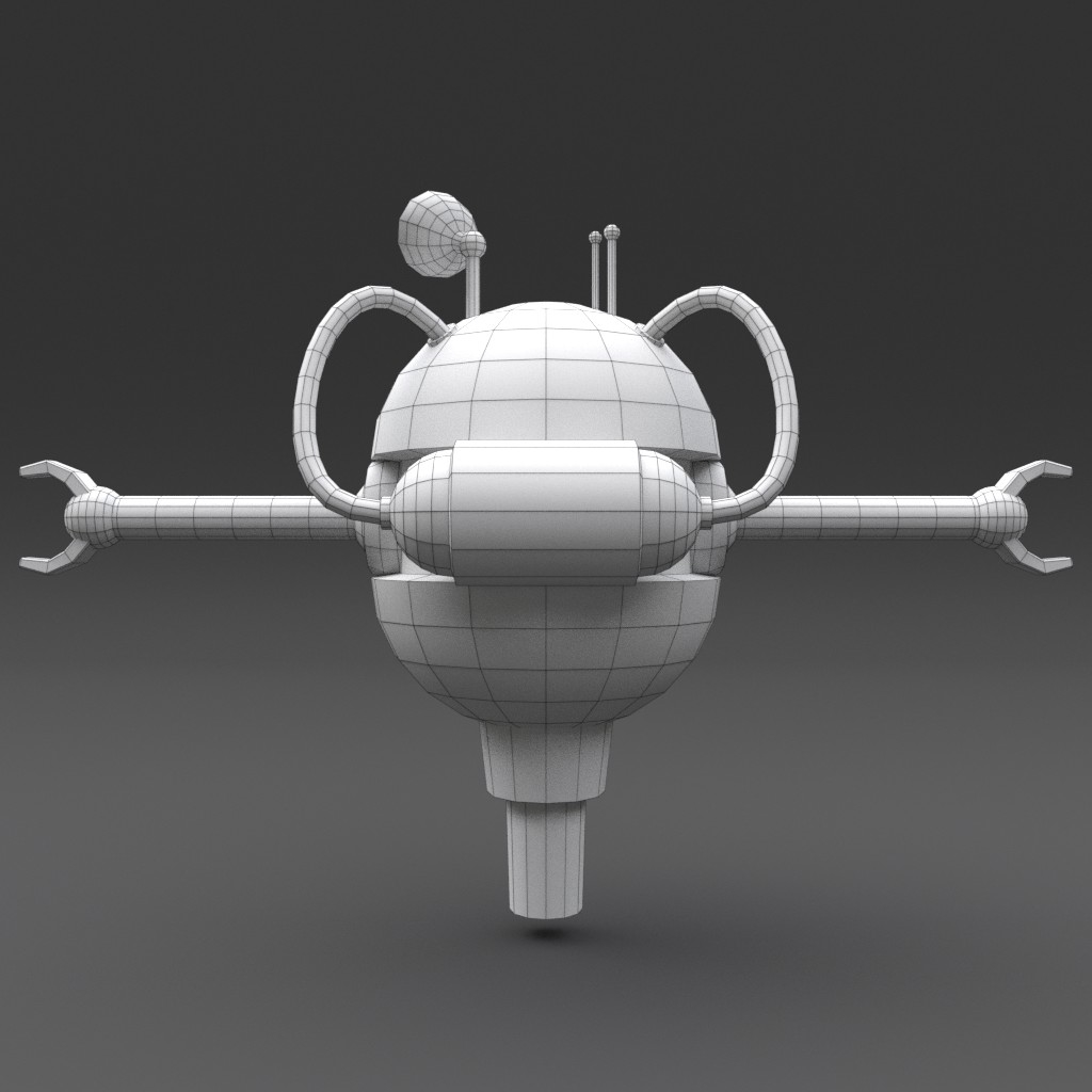 Robot blender rigged 3D model - TurboSquid 1288393