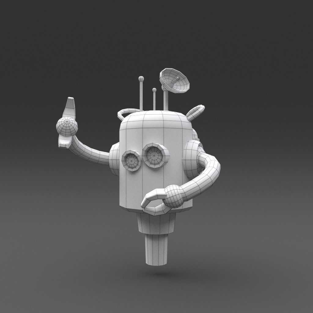 3D robot blender rigged - TurboSquid 1288398