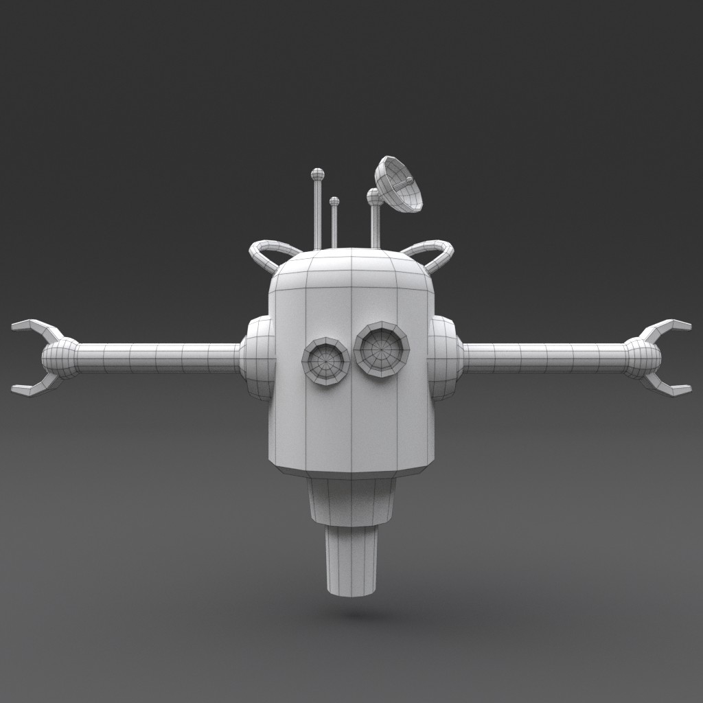 3D robot blender rigged - TurboSquid 1288398