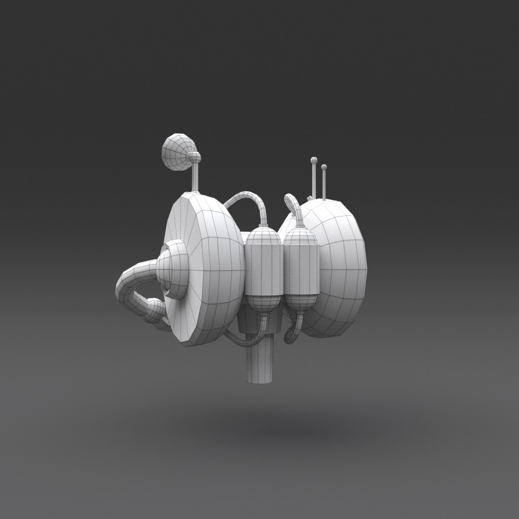 Robot blender rigged 3D model - TurboSquid 1288403