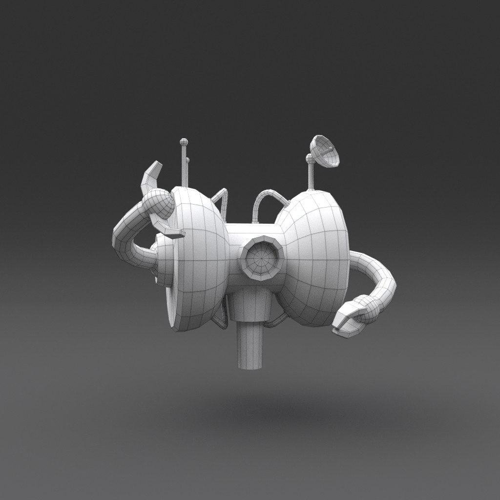 Robot blender rigged 3D model - TurboSquid 1288403