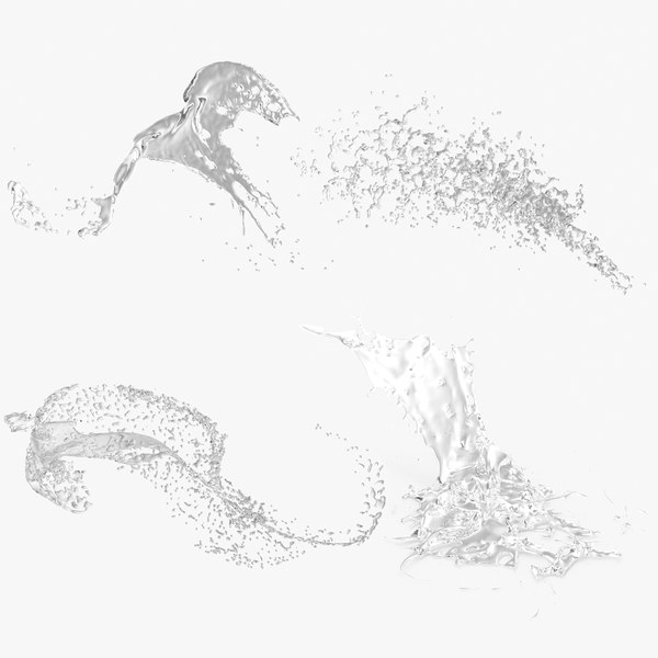 Water drop 3D model - TurboSquid 1188471