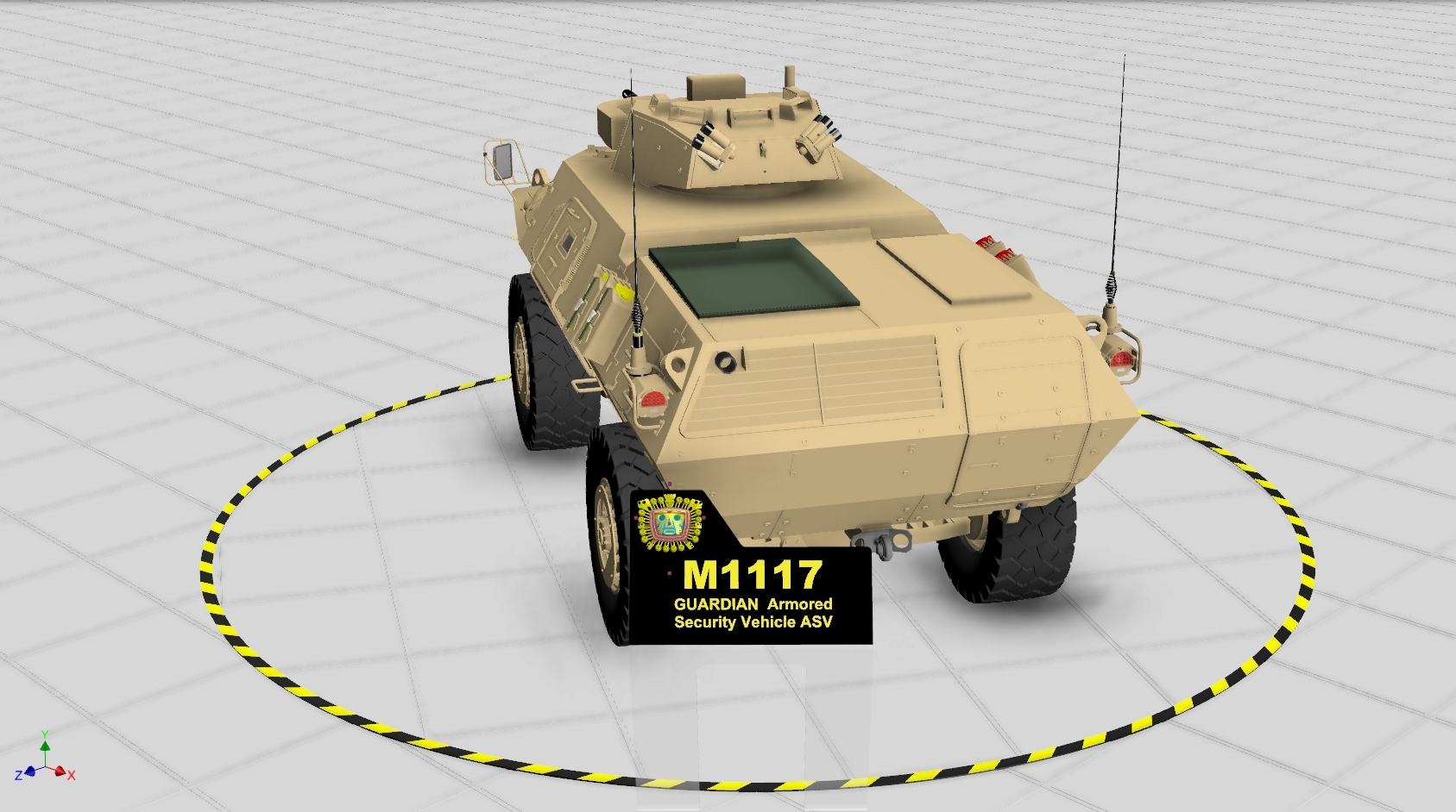 modèle 3D de M1117 Guardian - TurboSquid 1288568