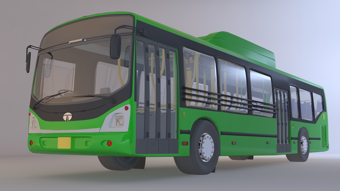 Dtc bus model - TurboSquid 1288661