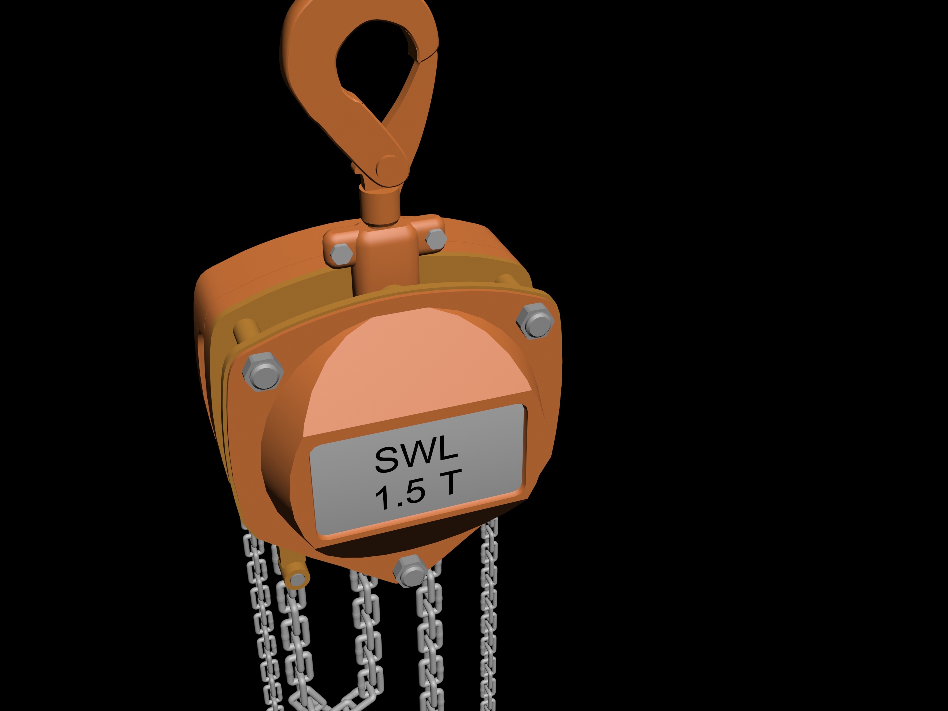 3D model chain block - TurboSquid 1288714