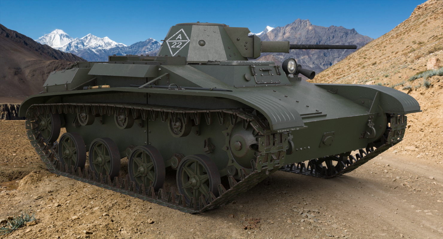 Tank t 60 soviet 3D - TurboSquid 1288743