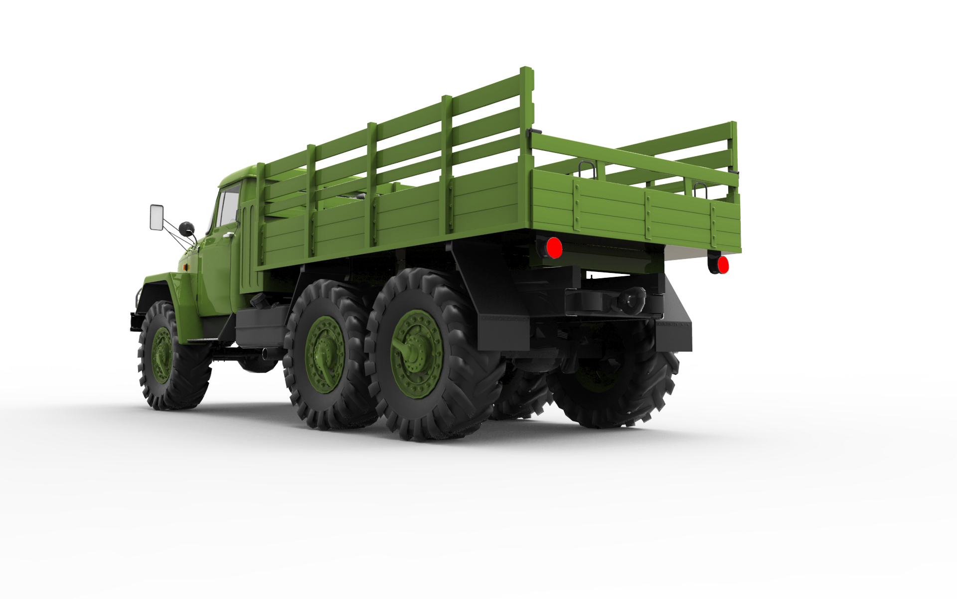 Military zil 131 3D model - TurboSquid 1288924