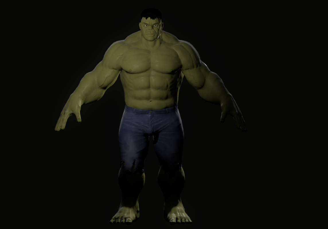 Hulk 3D model - TurboSquid 1289217