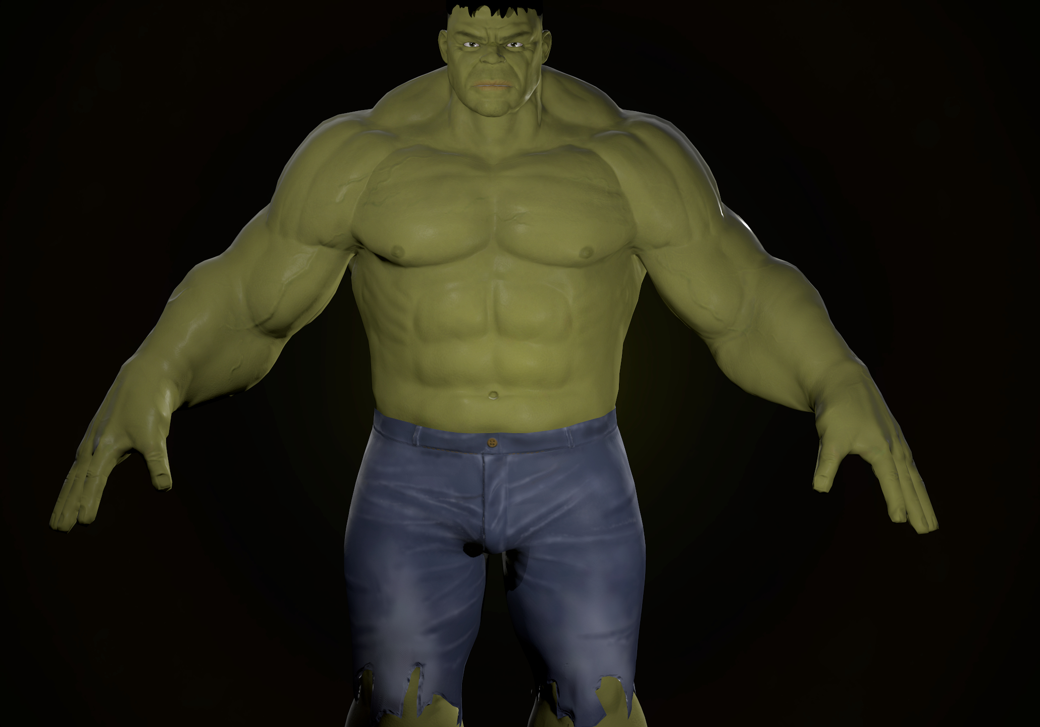 Hulk 3D model - TurboSquid 1289217
