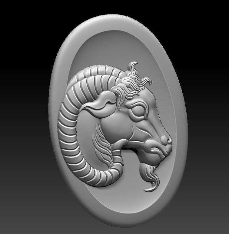3D ram head model - TurboSquid 1289257
