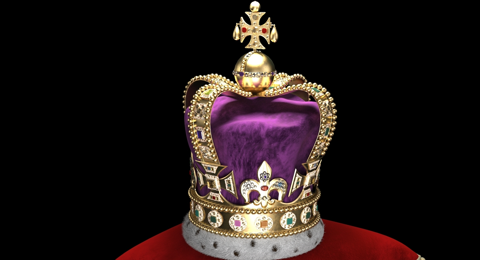 3D st edward crown model - TurboSquid 1289265