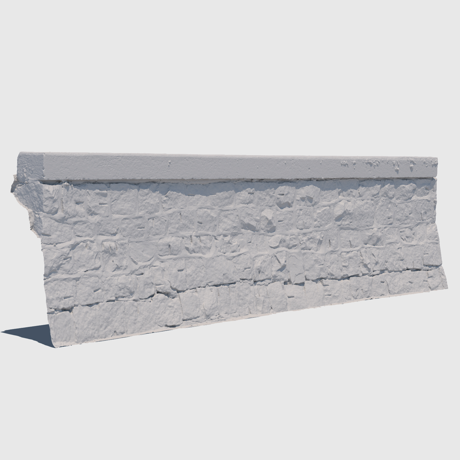 3D seawall wall sea model - TurboSquid 1289409