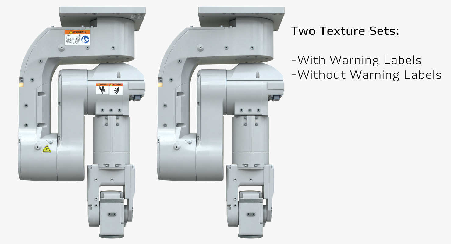 3D model 6-axis industrial robot - TurboSquid 1289484