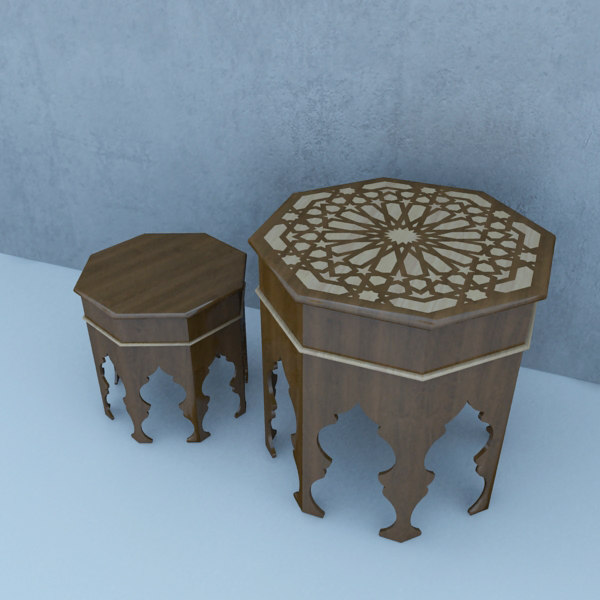 3D traditional table - TurboSquid 1289809