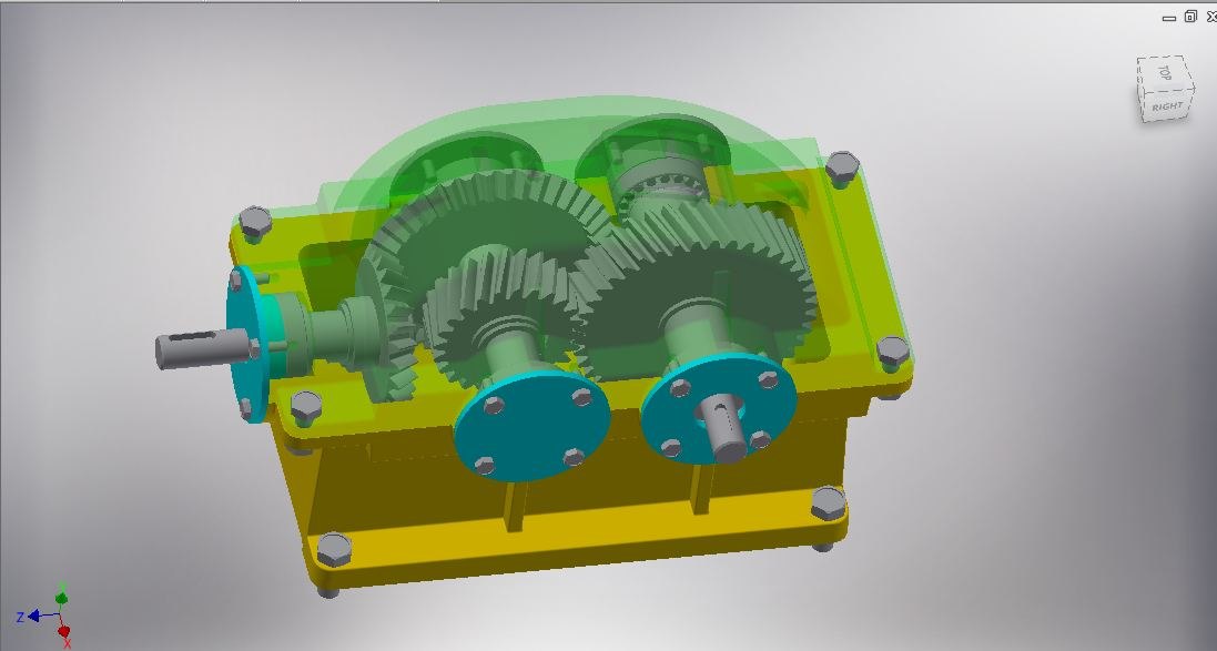 3D speed reducer gearbox - TurboSquid 1289904