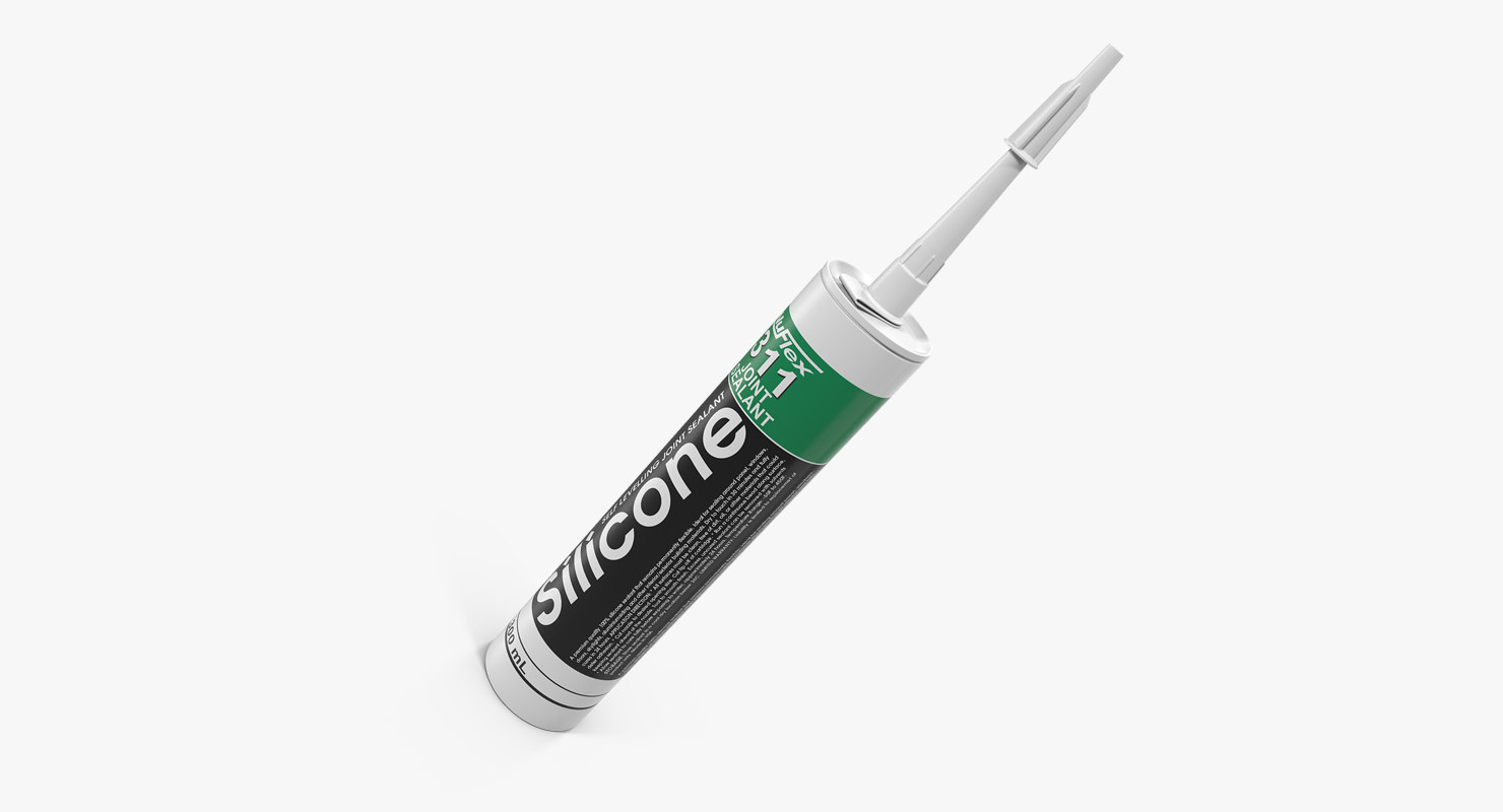 3D silicone sealant tube - TurboSquid 1290134