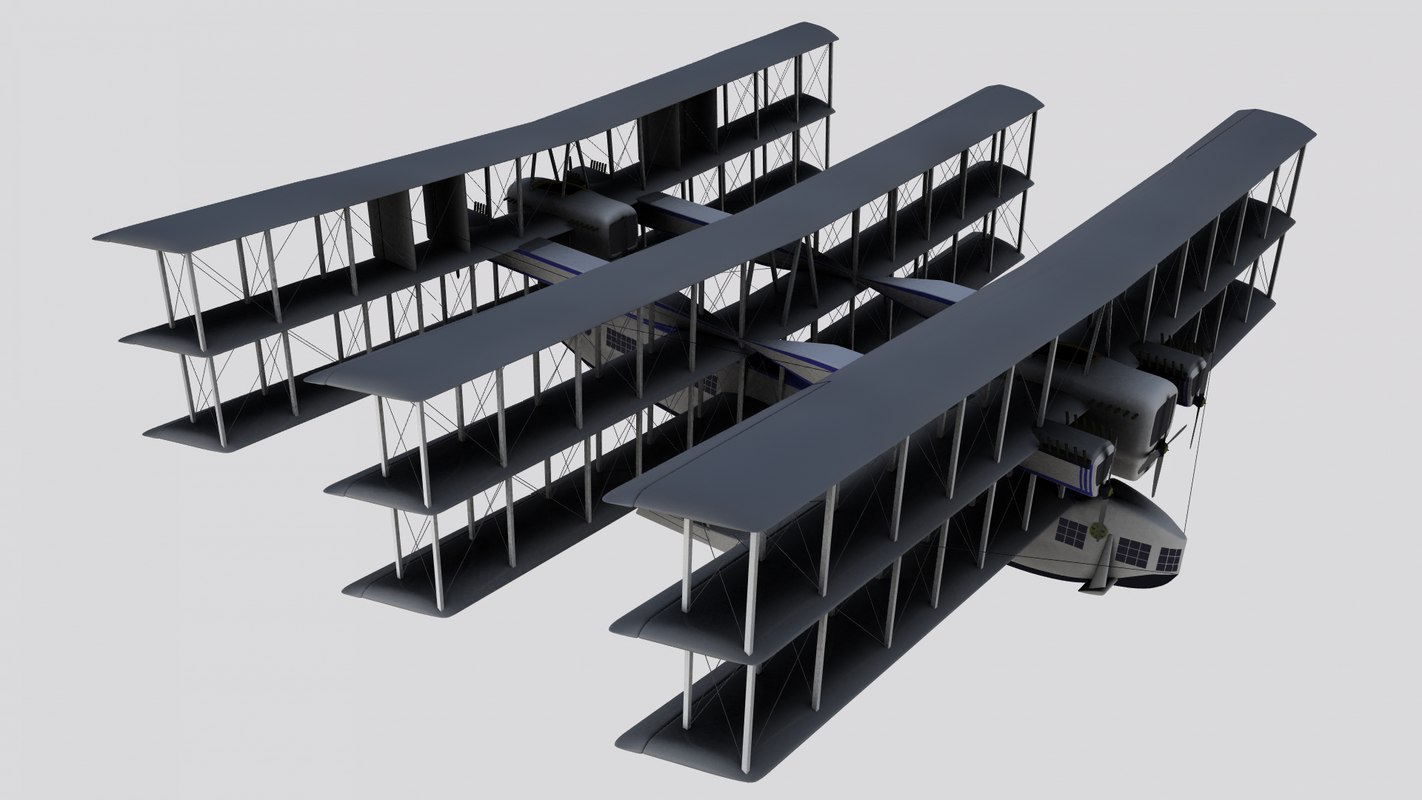 Caproni ca 60 transaereo 3D model - TurboSquid 1290173