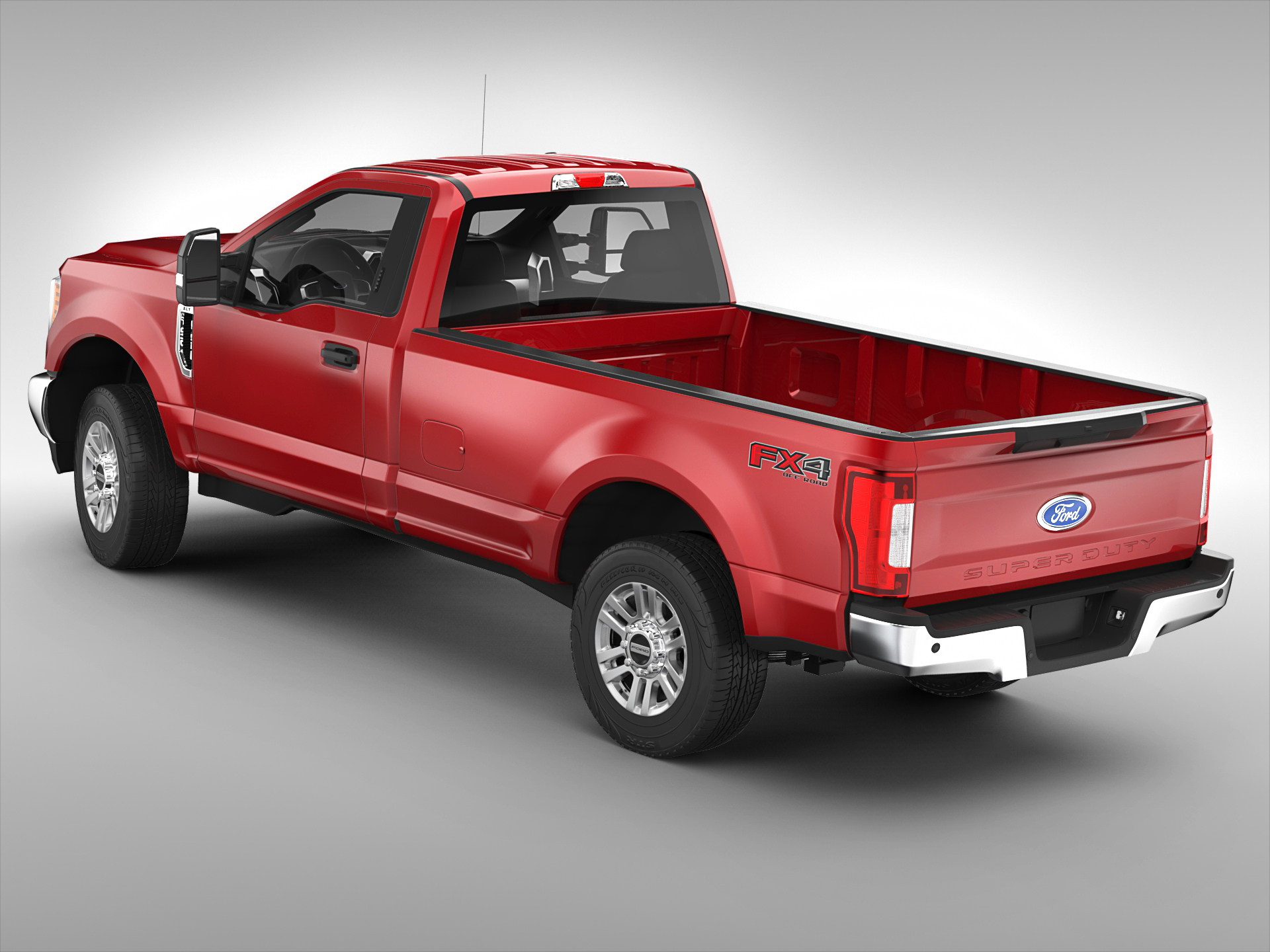 3D f250 super duty - TurboSquid 1290397