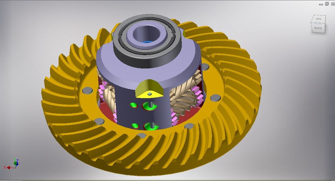 Gear differential 3D model - TurboSquid 1290429