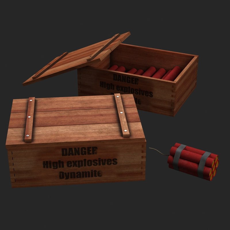 Dynamite 3D model - TurboSquid 1290520