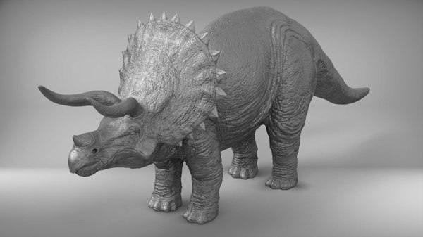 Triceratops ztl zbrush 3D model - TurboSquid 1290537