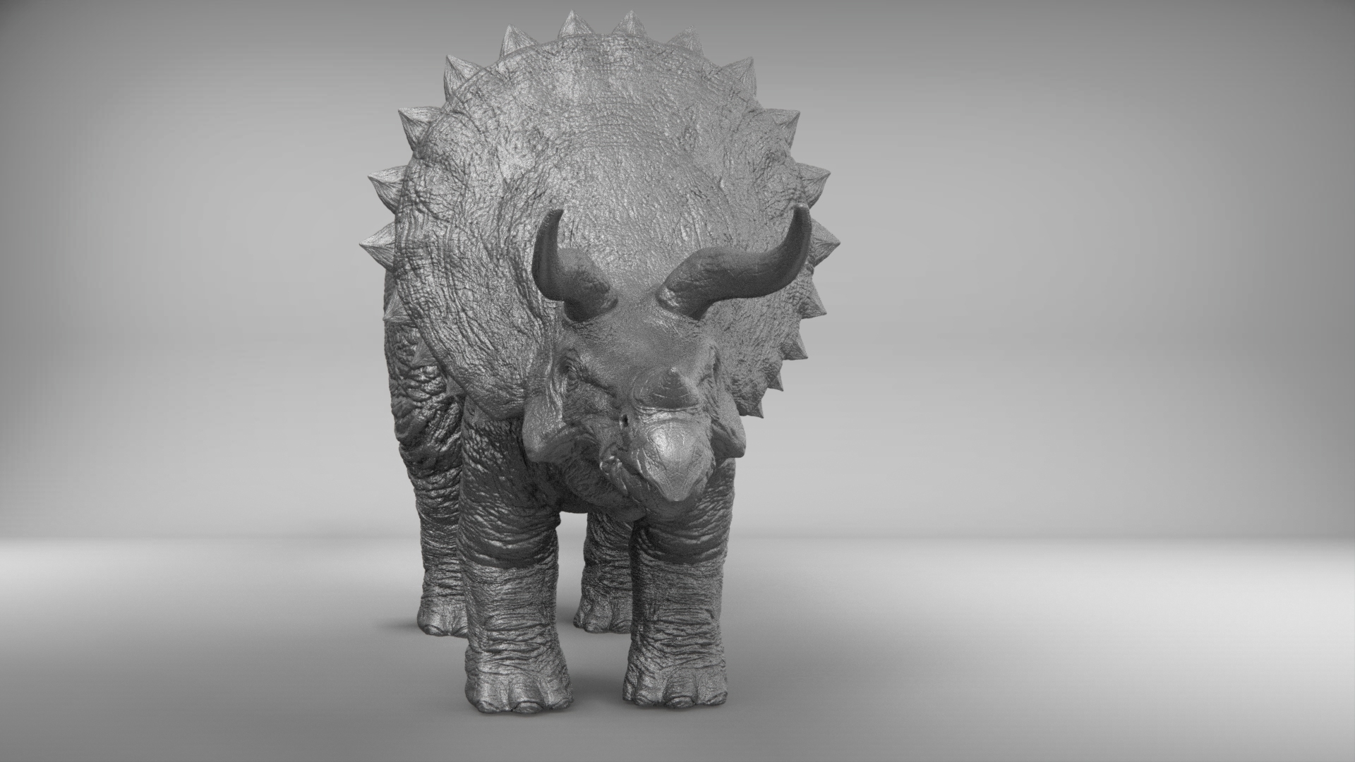 Triceratops ztl zbrush 3D model - TurboSquid 1290537