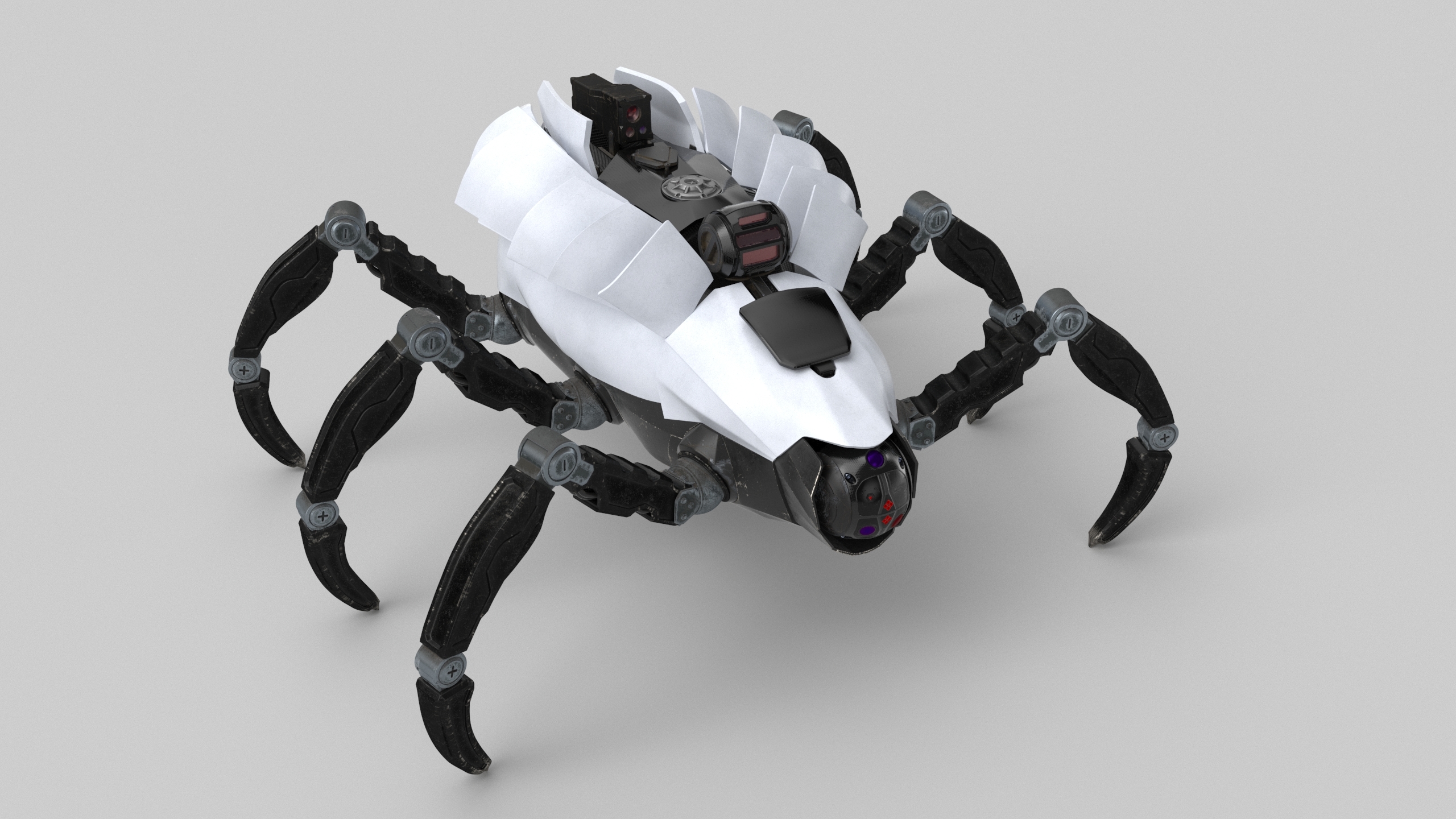 3D model sci-fi spider rigged - TurboSquid 1290671