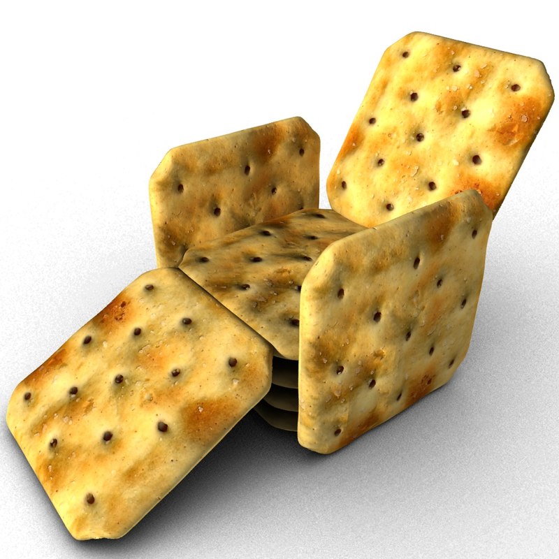 Crackers 3D model - TurboSquid 1290770