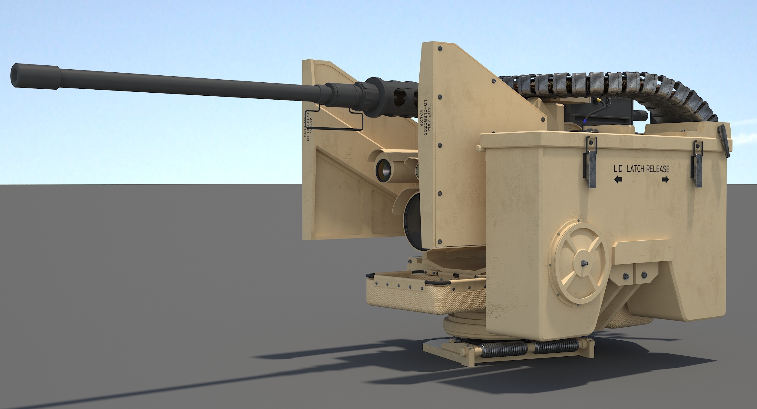 3D m153 crows ii - model - TurboSquid 1290794