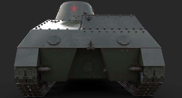 Tank t 40 soviet model - TurboSquid 1290882