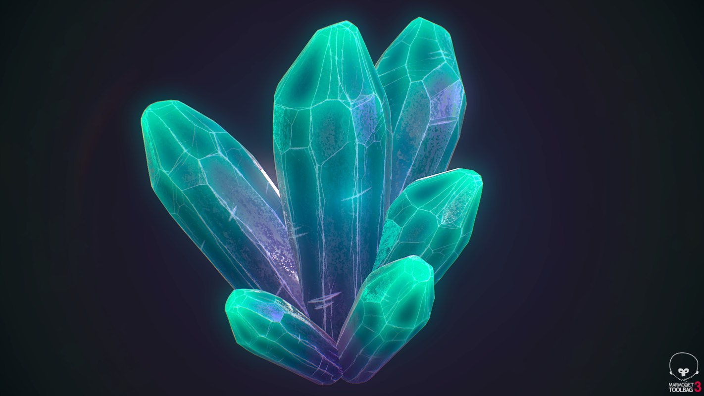 3D fantasy crystal - TurboSquid 1290884