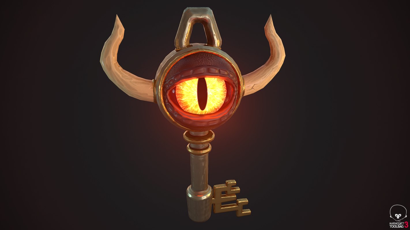 3D key demon - TurboSquid 1290907