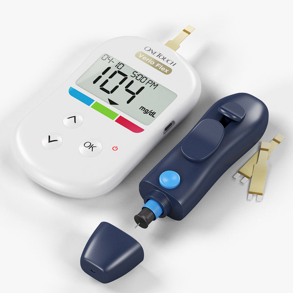 3D glucose meter - TurboSquid 1291012