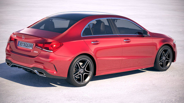 Mercedes-benz a-class l model - TurboSquid 1291161