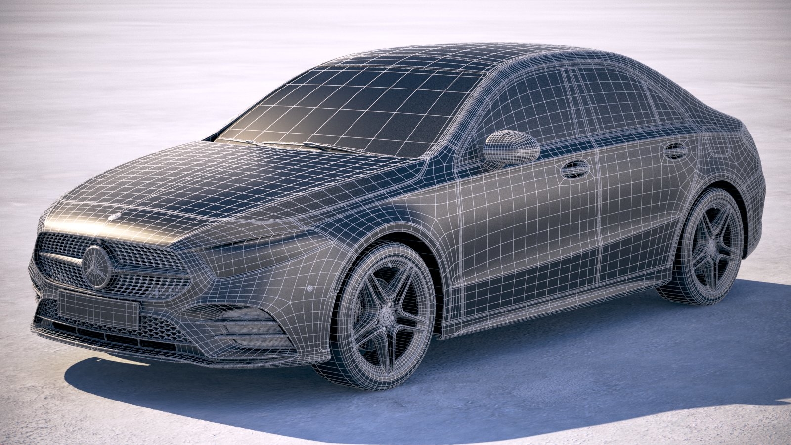 Mercedes-benz a-class l model - TurboSquid 1291161