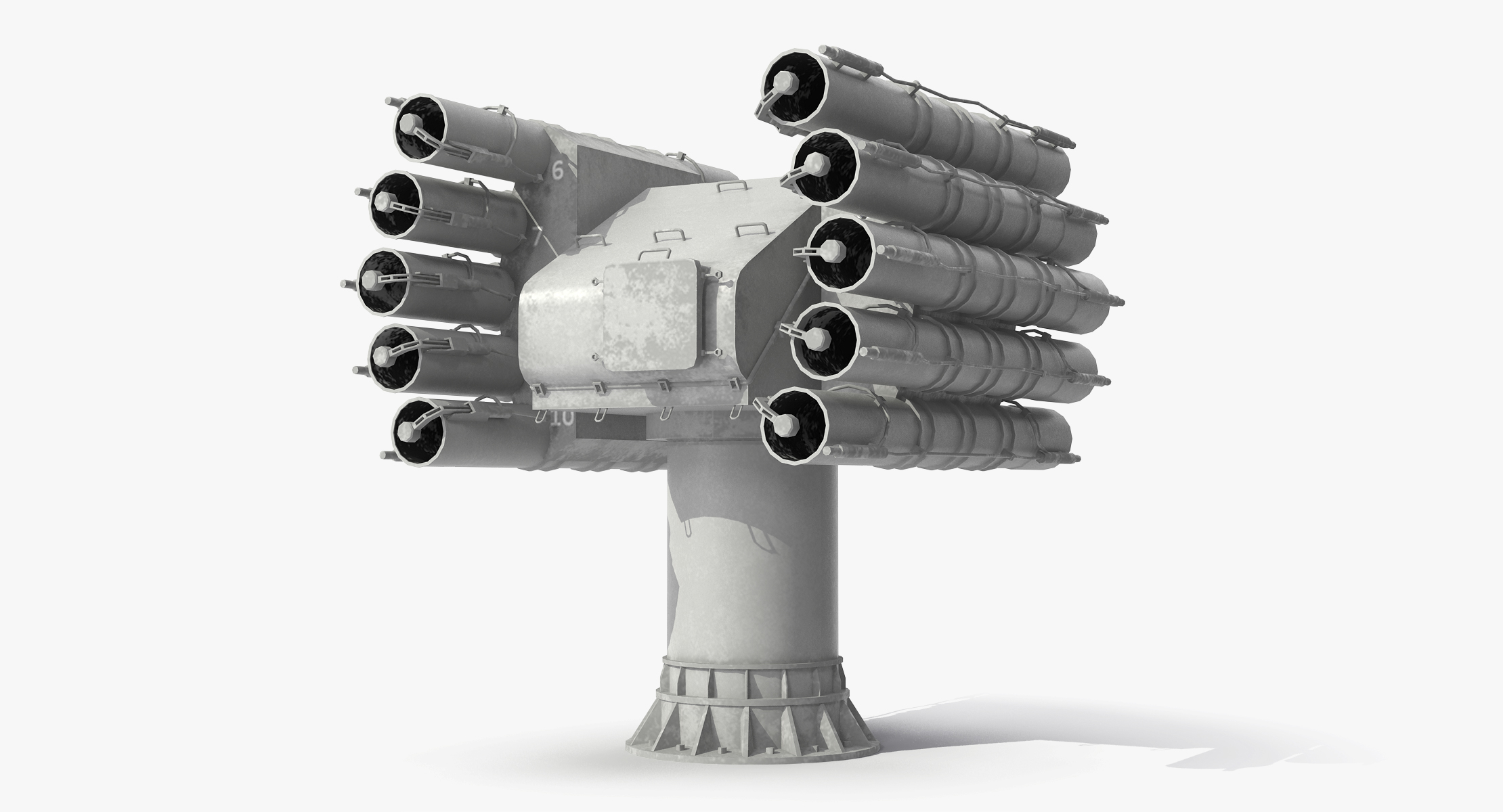 Anti submarine weapon udav model - TurboSquid 1291410