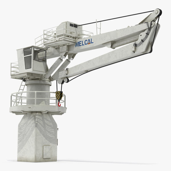 Crane ship 3D model - TurboSquid 1291421