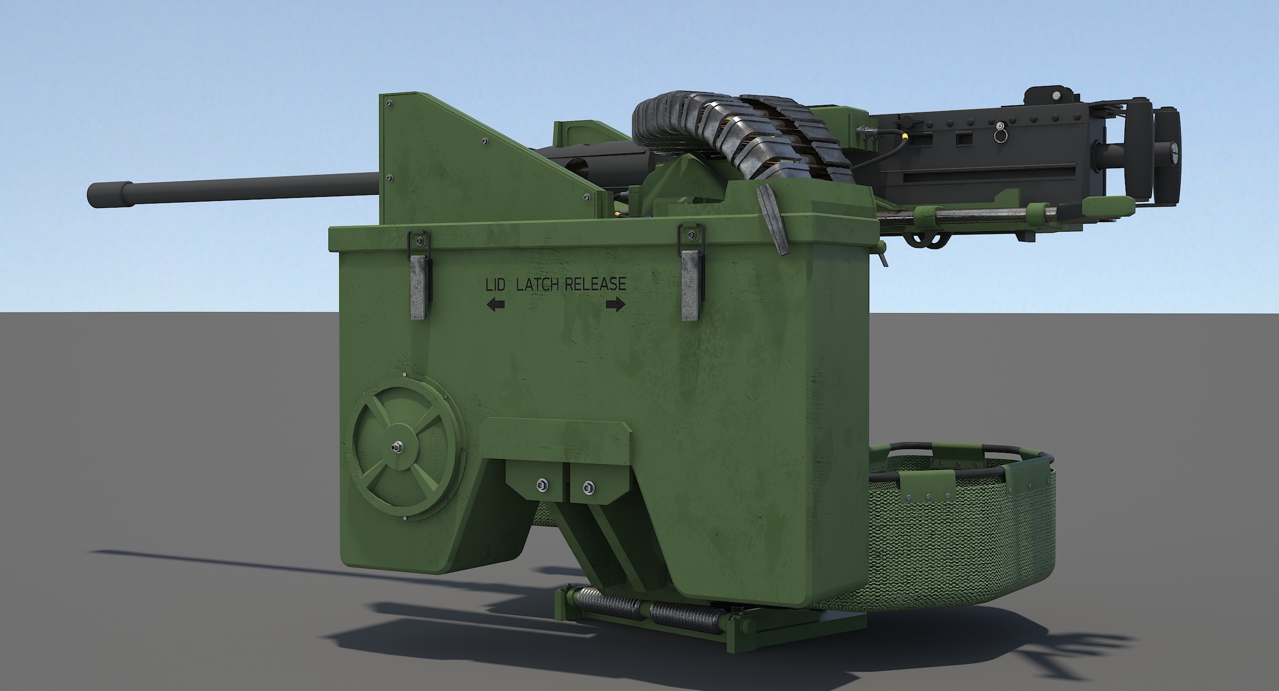 M153 crows ii - 3D model - TurboSquid 1291434