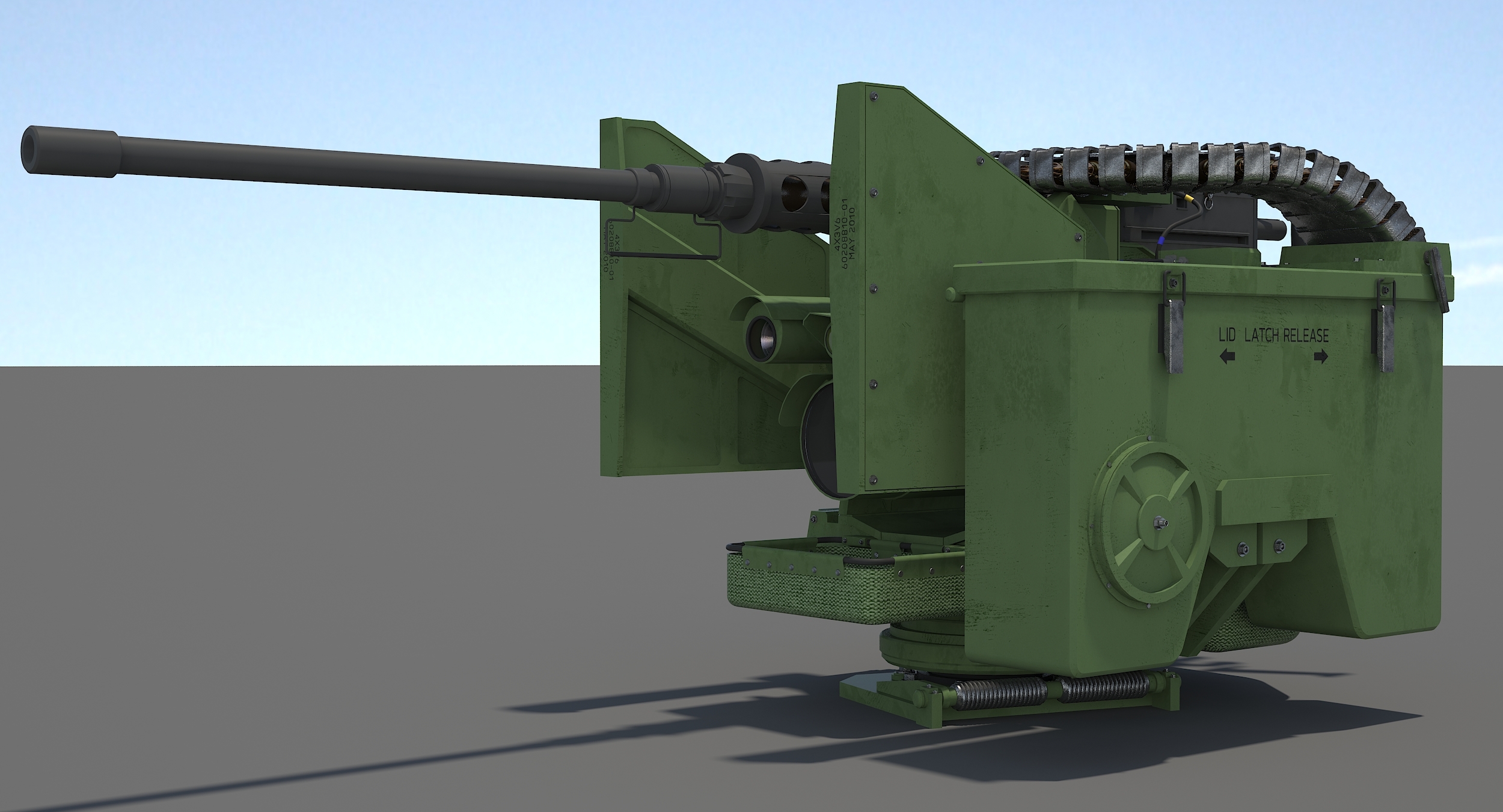 M153 crows ii - 3D model - TurboSquid 1291434