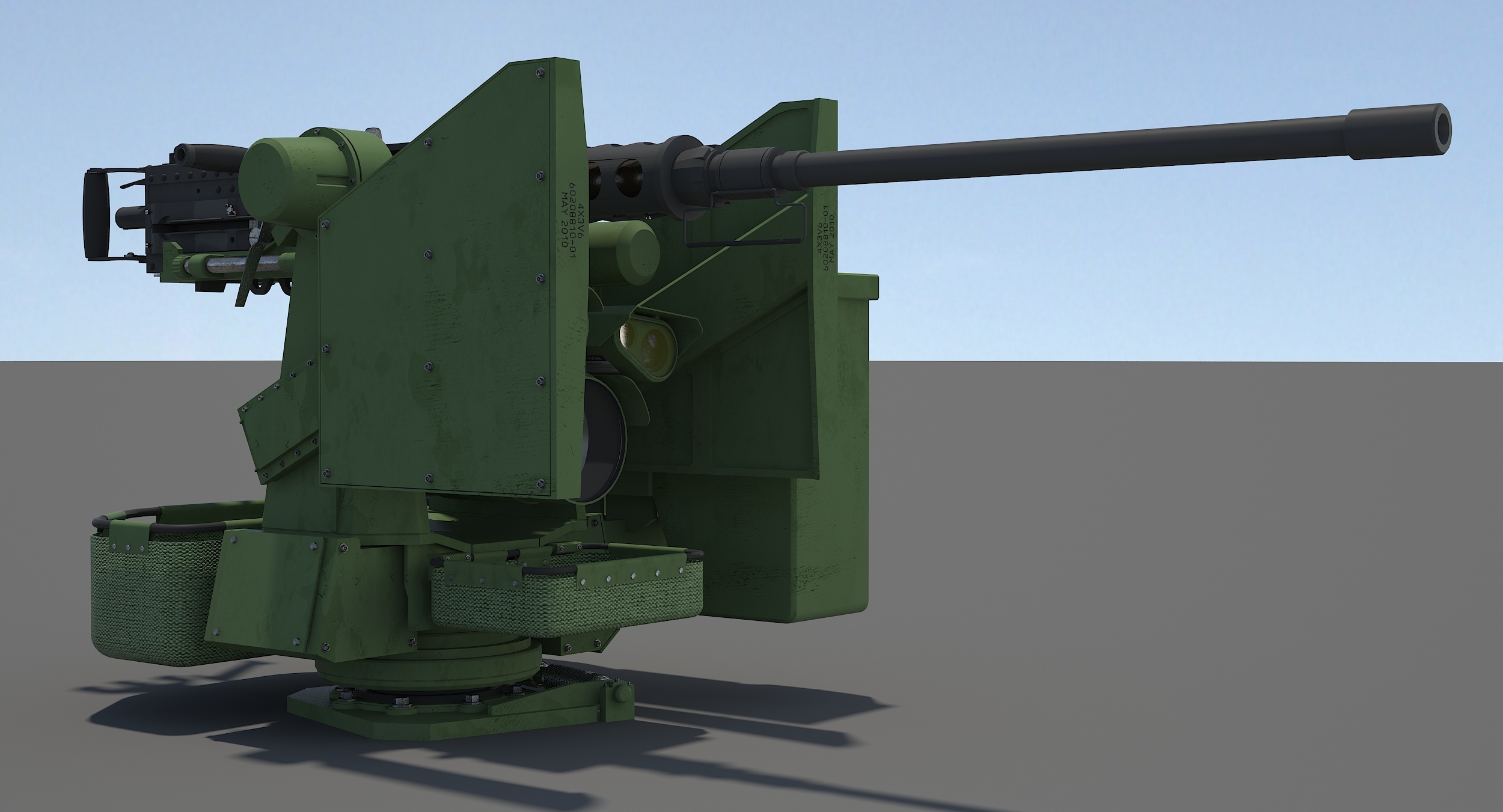 M153 crows ii - 3D model - TurboSquid 1291434