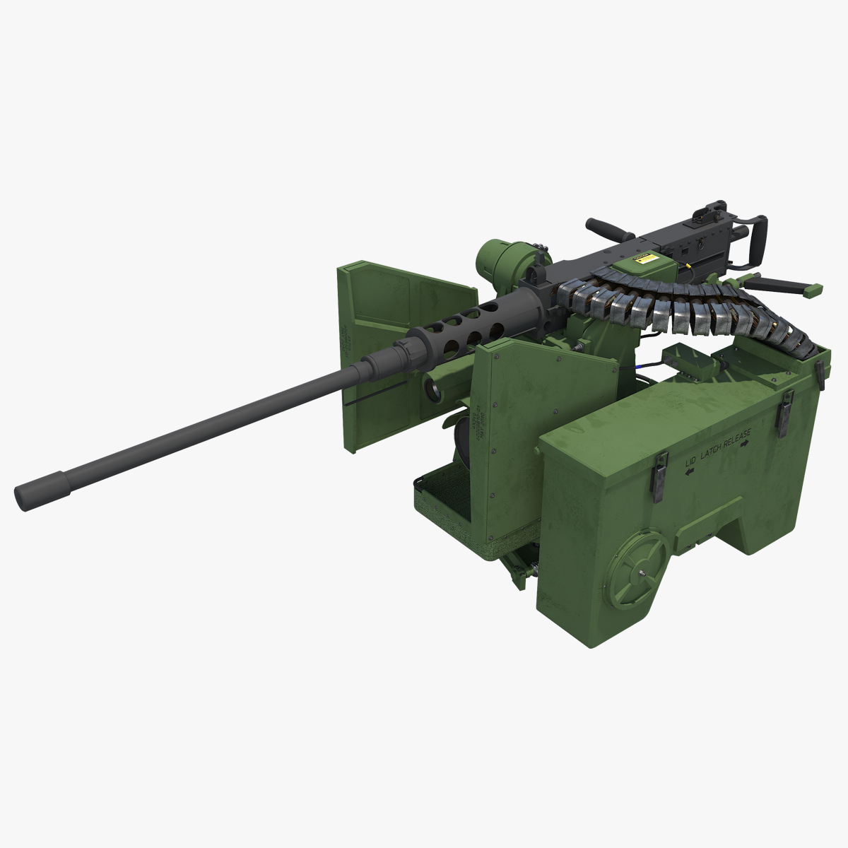 M153 crows ii - 3D model - TurboSquid 1291434